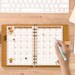 Kawaii A5 Planner Inserts, Undated Monthly Weekly Daily Templates ...