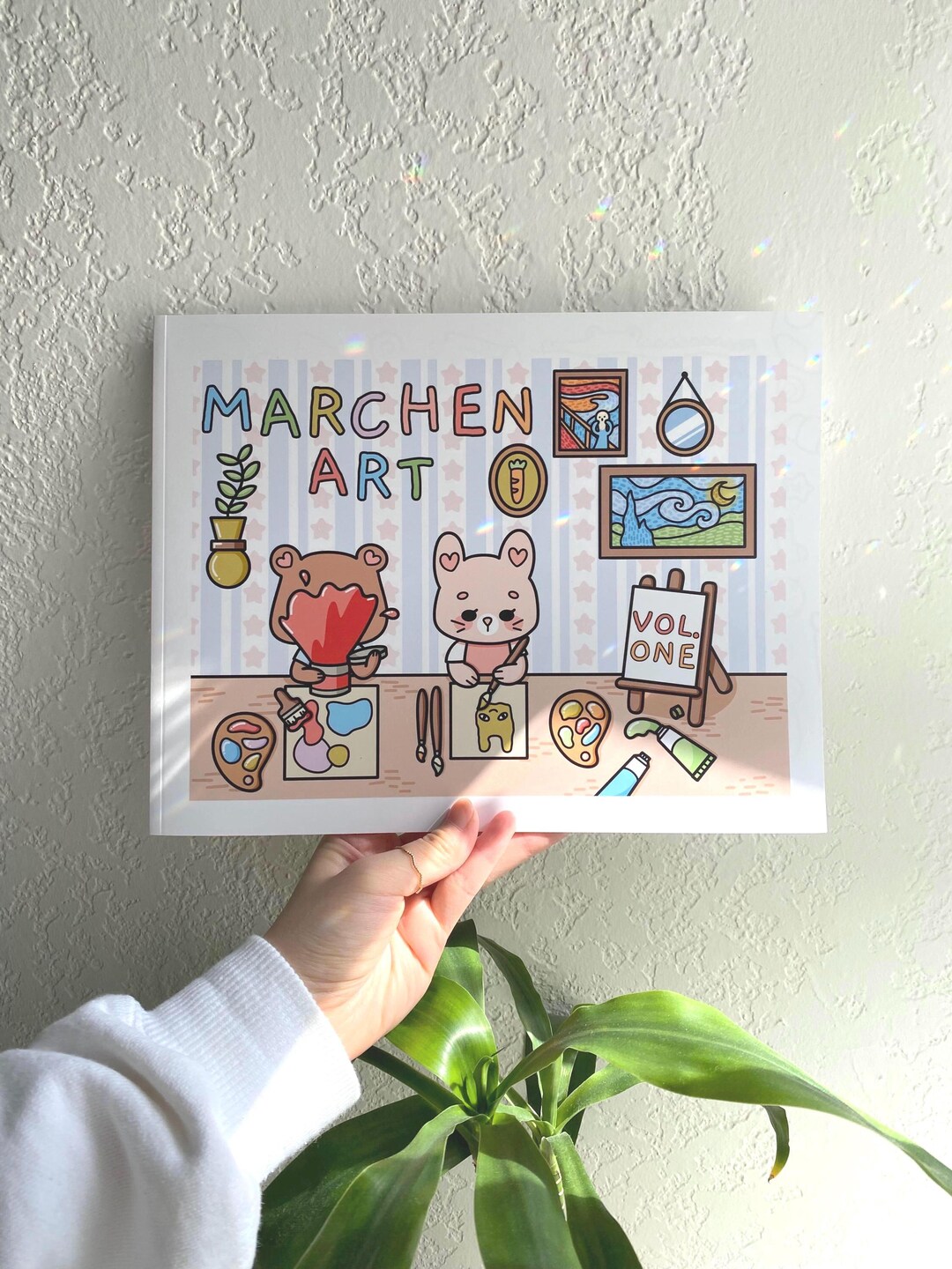 Cute Hand Drawn Coloring Book: Marchen Art, Stress Relief - Etsy
