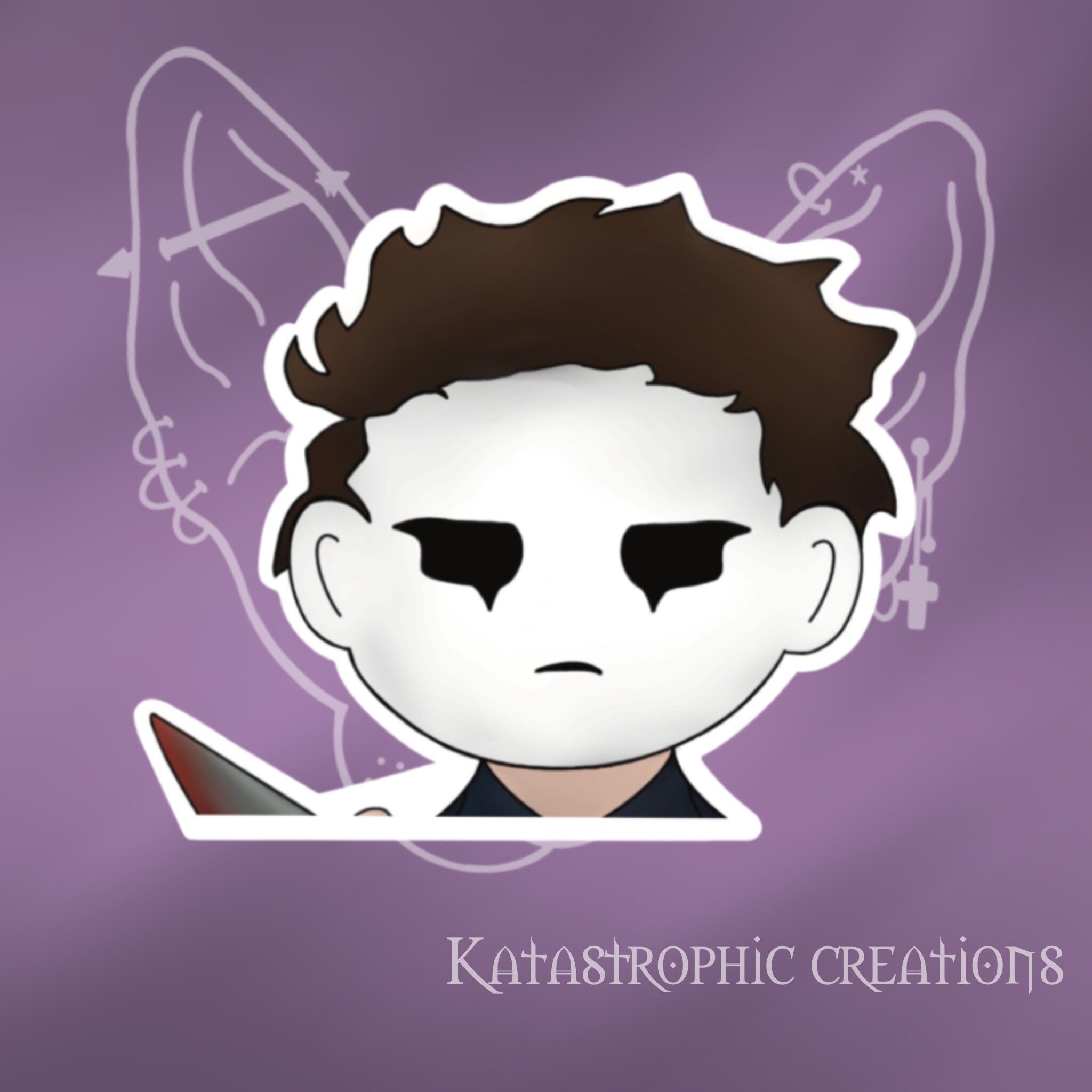 Cute Chibi Horror Boys Vinyl Stickers - Etsy