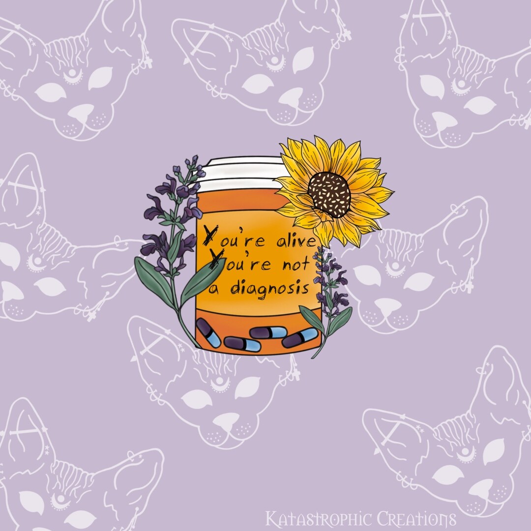 Not A Diagnosis Vinyl Sticker - Etsy