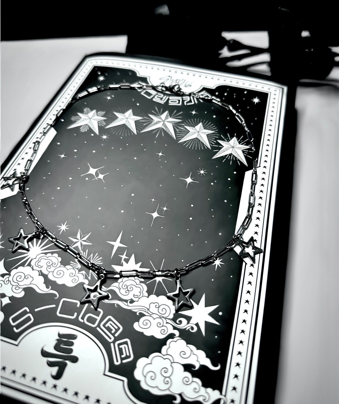 Five Star Skz Stainless Steel Chain Necklace - Etsy