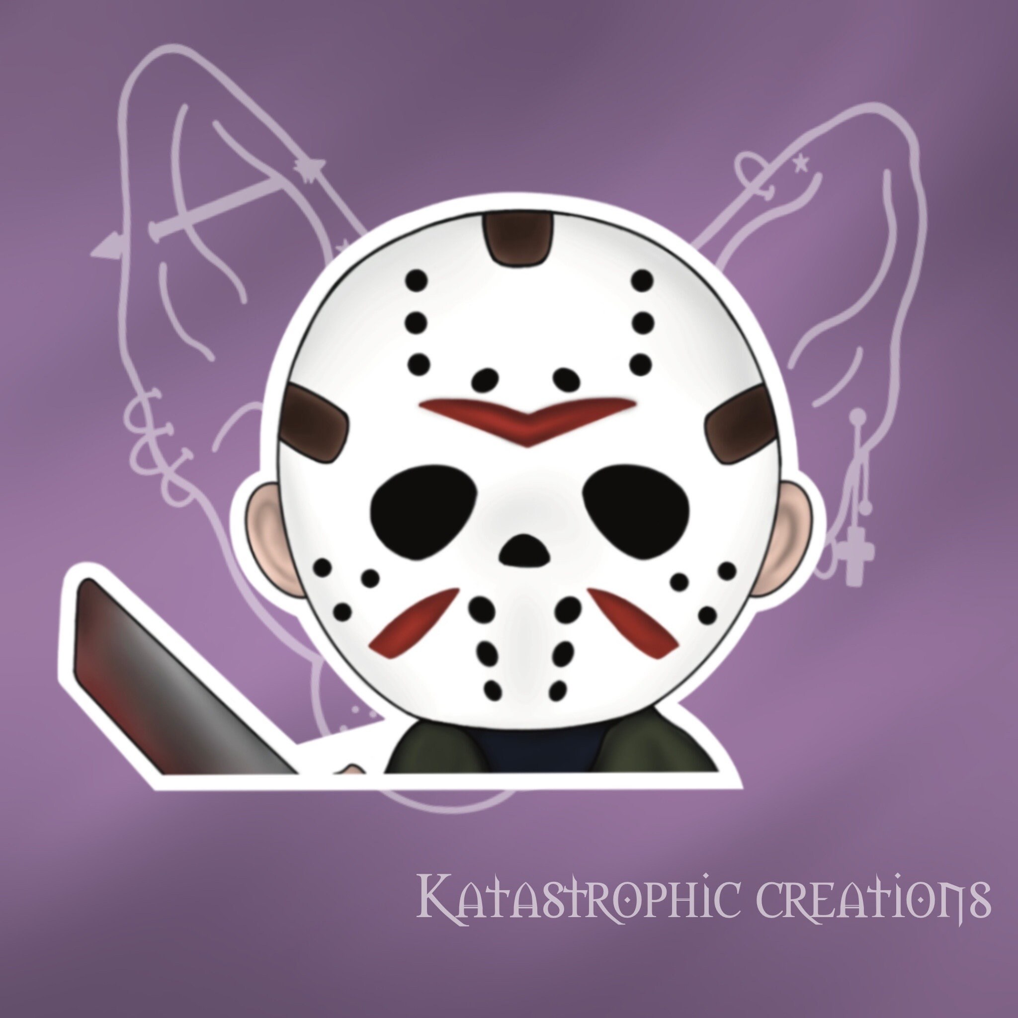 Cute Chibi Horror Boys Vinyl Stickers - Etsy