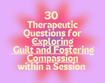 30 Therapeutic Questions Initial Therapy Session Mental Health Therapy ...