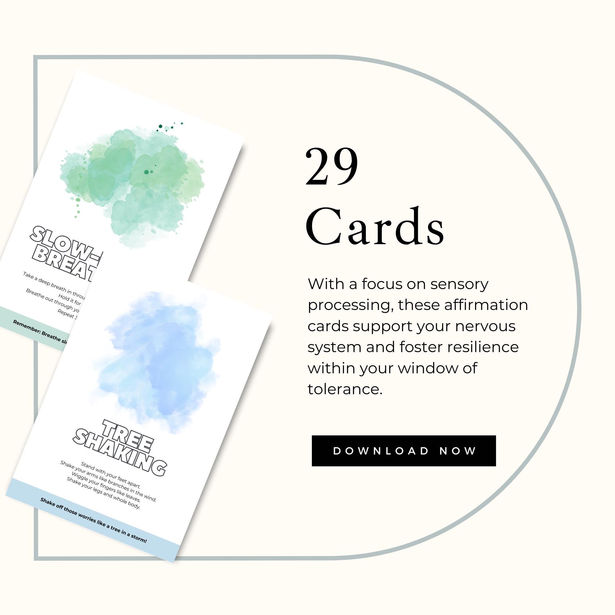 29 Somatic Therapy Coping Skill Cards for Kids - Nervous System ...