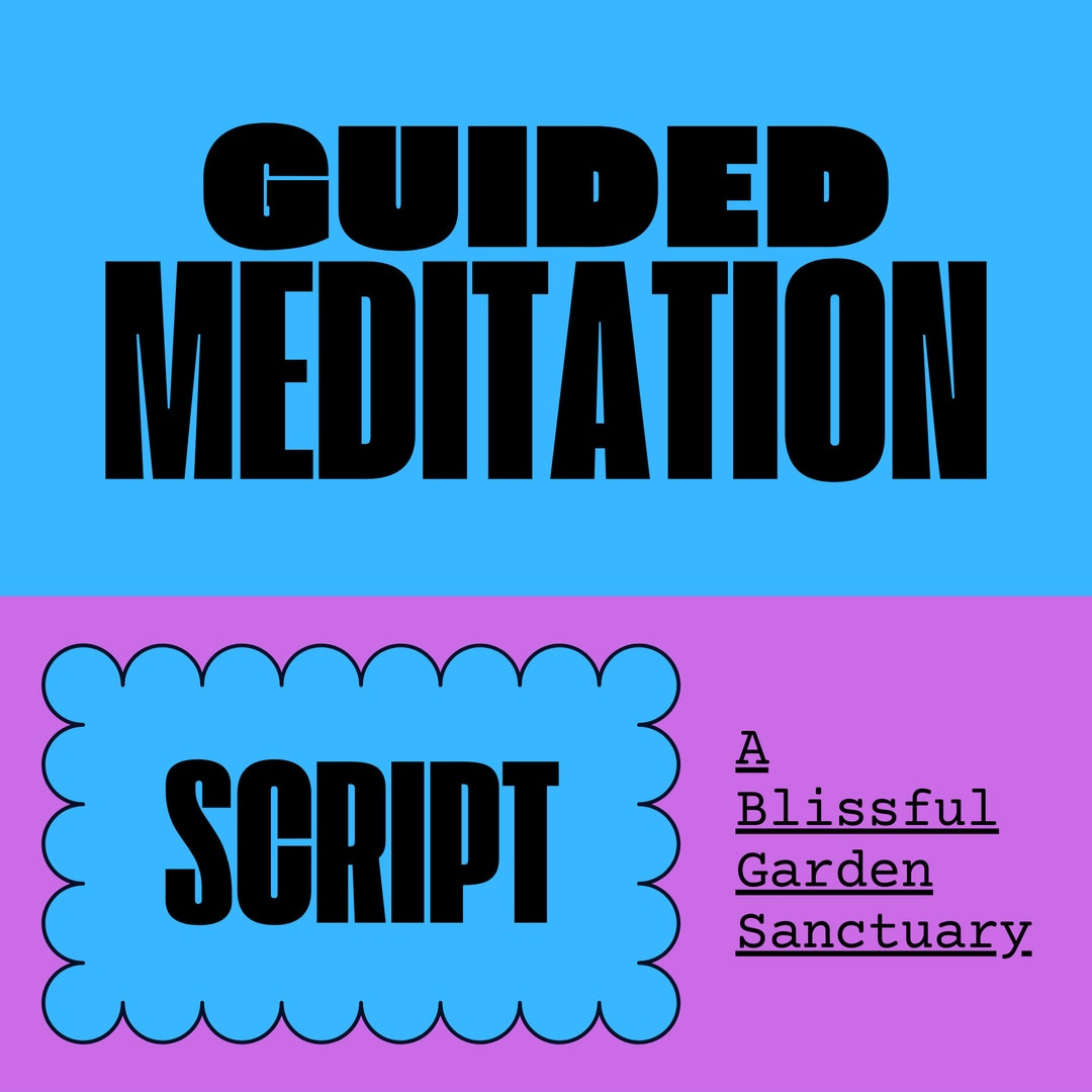 Guided Meditation Script , Mindfulness, Therapy Office Decor, Therapy ...