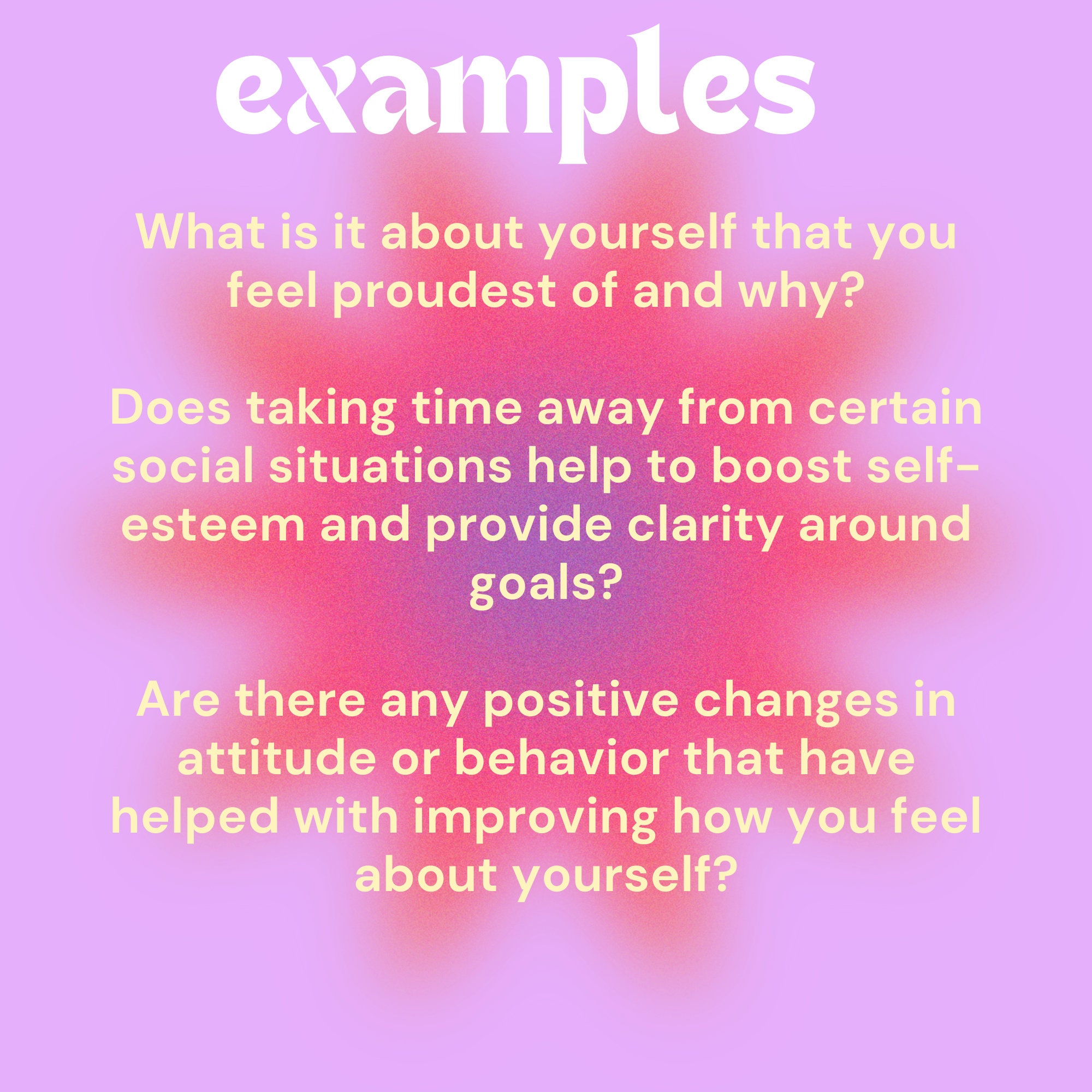 30 Therapeutic Questions on SELF ESTEEM and CONFIDENCE Mental Health ...