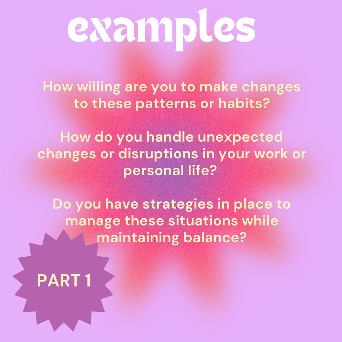 60 Therapeutic Questions WORK-LIFE BALANCE Mental Health Therapy ...