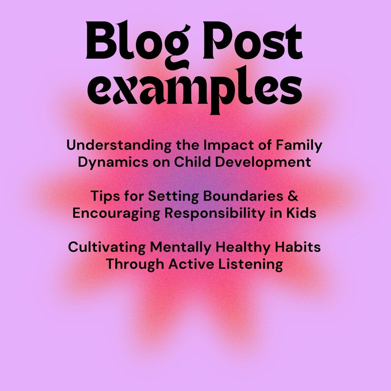 30 Parenting and Mental Health Blog Post IDEAS | Social Media | IDEAS ...