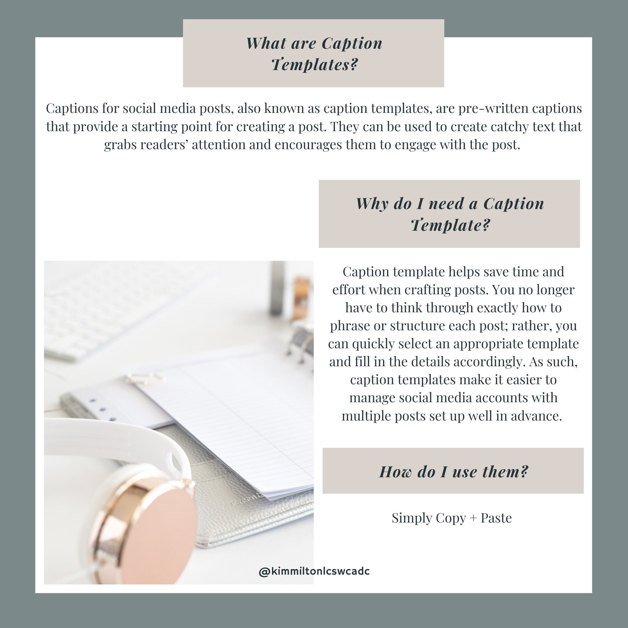 10 Pre-written Social Media Captions and Hashtags on Private Practice ...