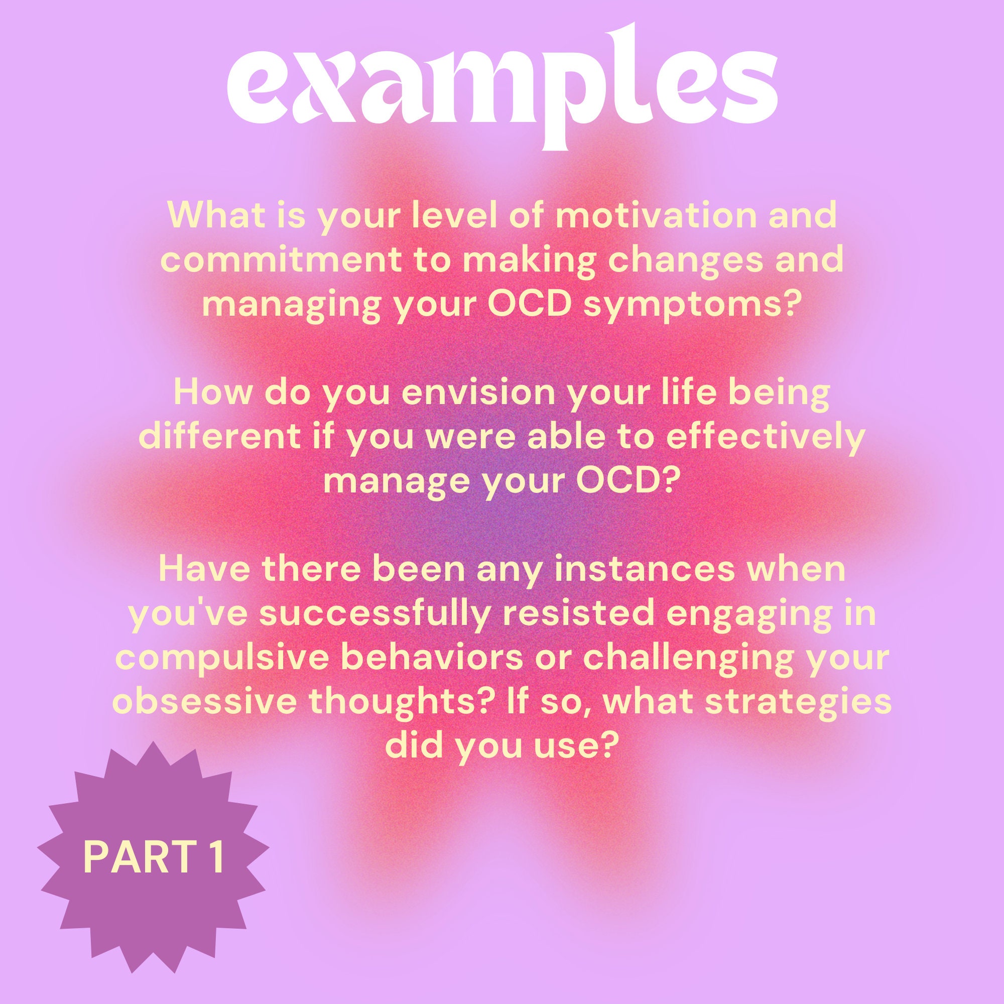 60 Therapy Session Questions OCD Mental Health Therapy Questions ...