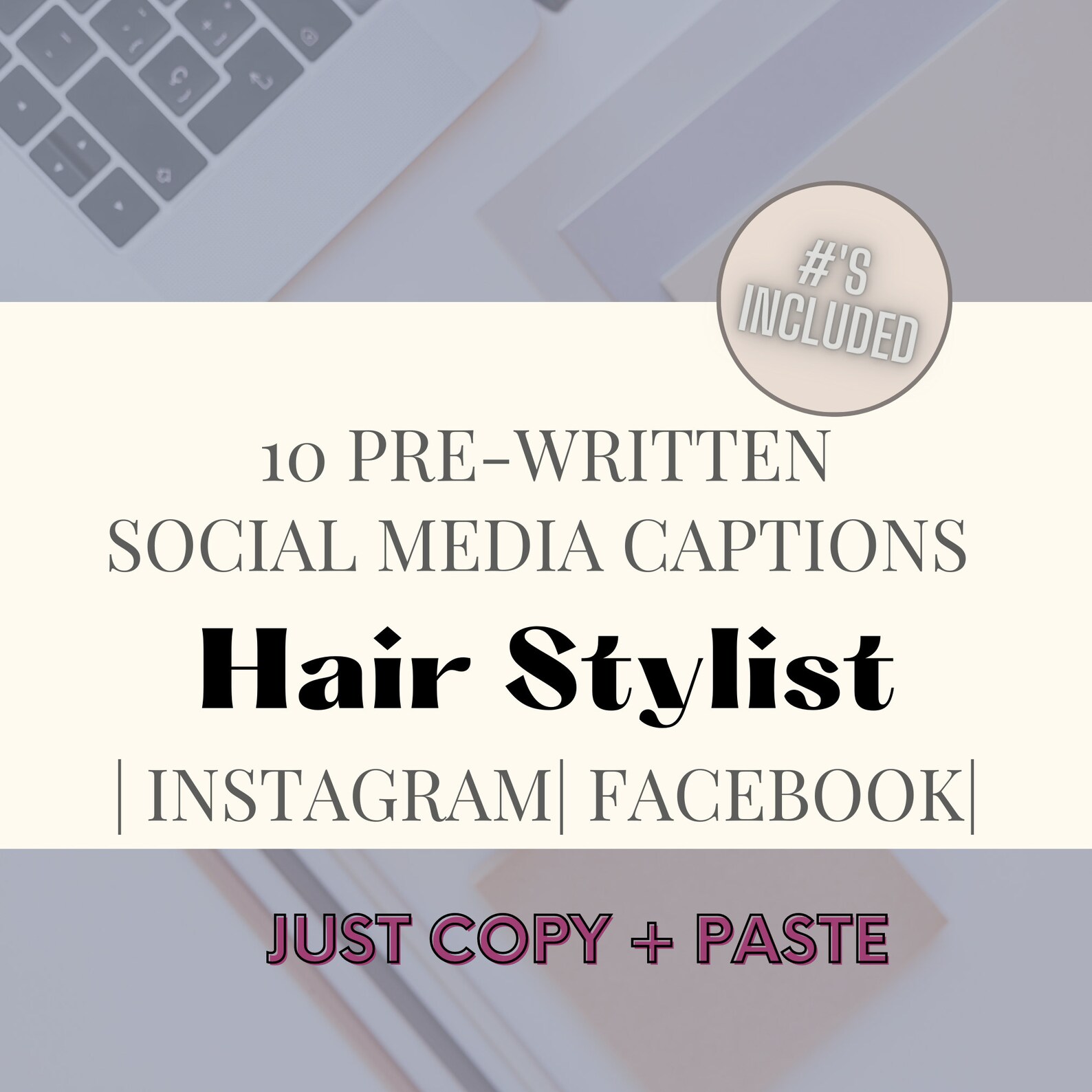 10 Pre-written Social Media Captions and Hashtags on Hair Stylist ...