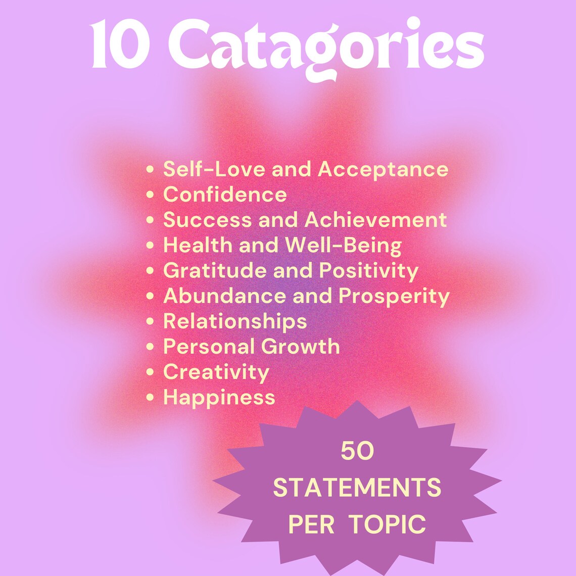 500 Positive Affirmations | Session | Counselor | Therapy Tools ...