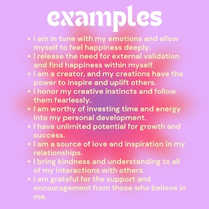 500 Positive Affirmations | Session | Counselor | Therapy Tools ...