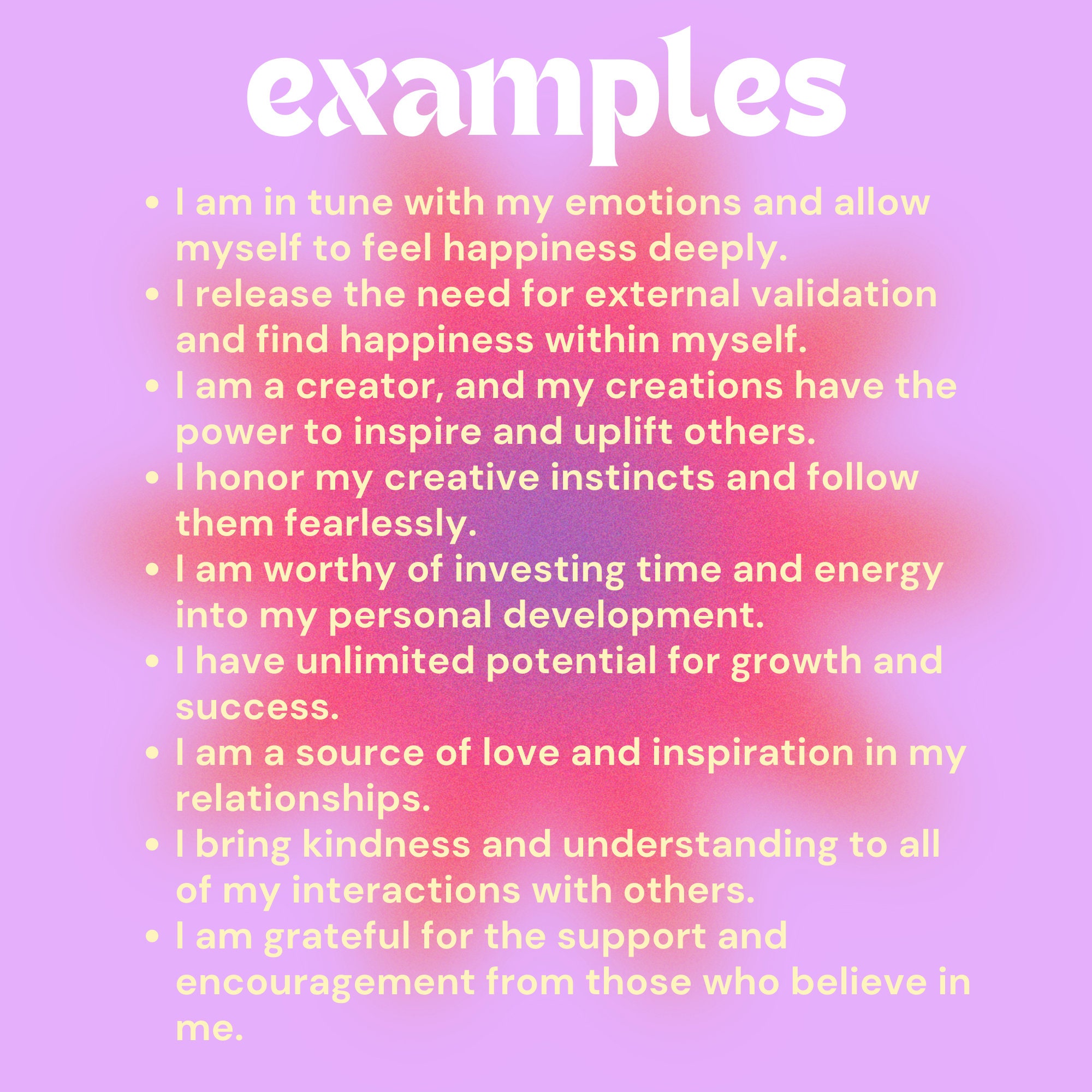 500 Positive Affirmations | Session | Counselor | Therapy Tools ...