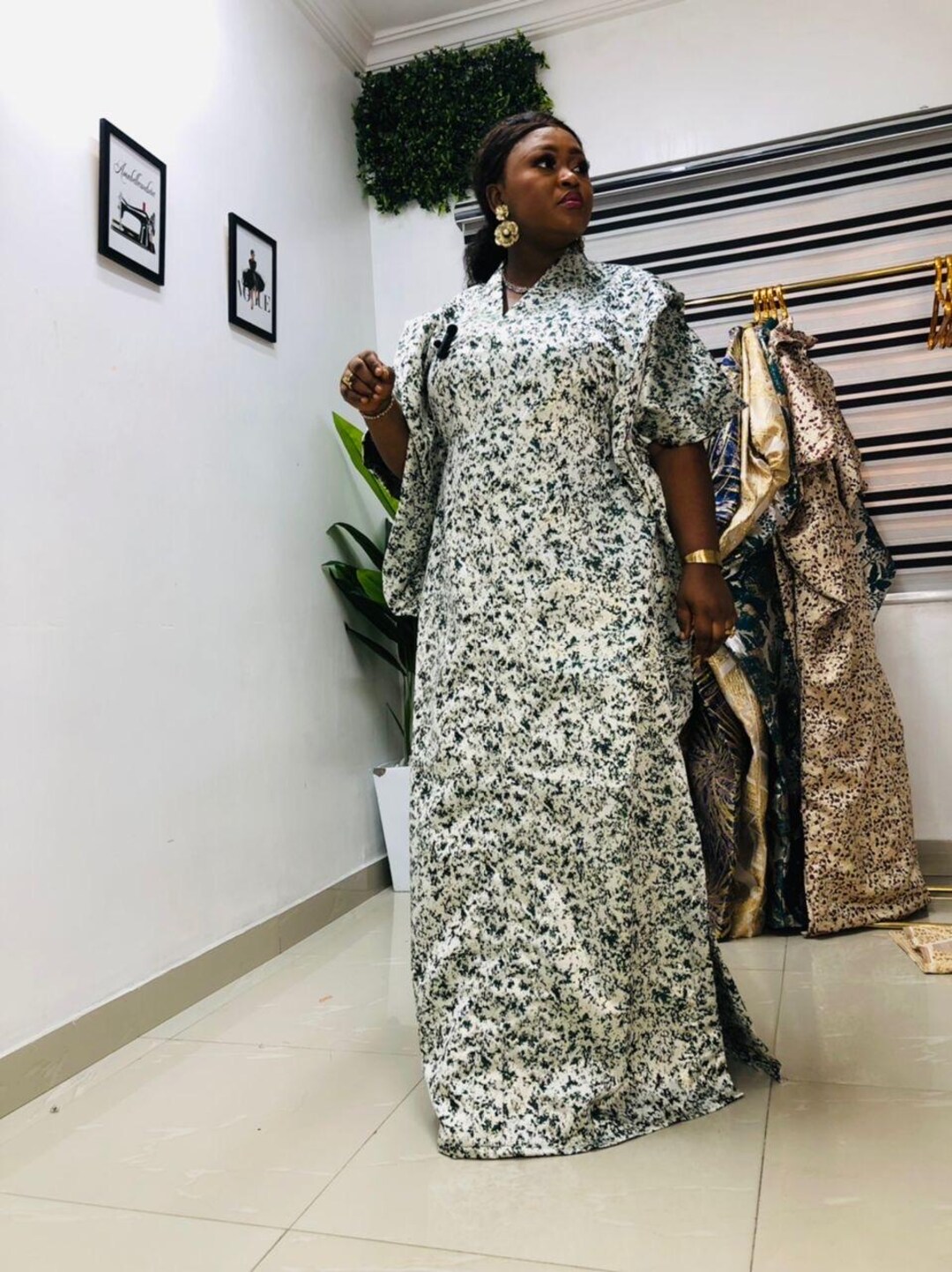 African Brocade Boubou| Eid African Dress| Danshiki | Kaftan| Jalabiya ...