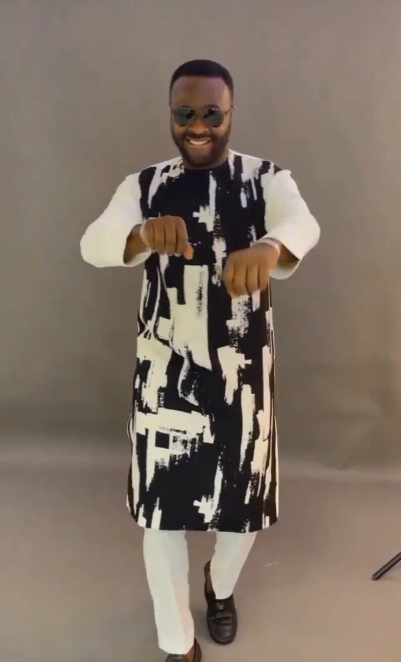 African Men Wear Buba and Sokoto Atiku African Men Top and - Etsy UK