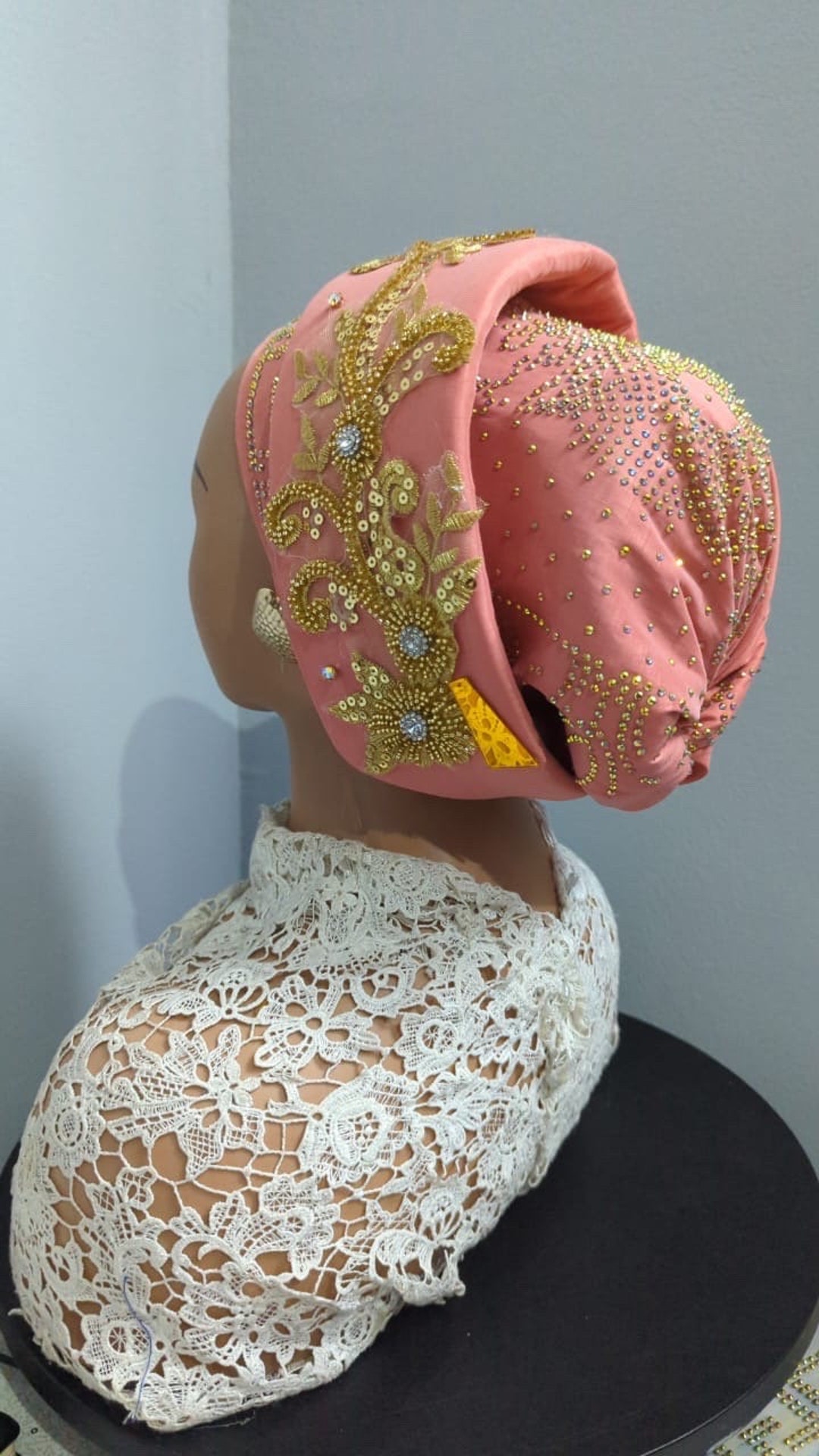 Luxury Turban Hat for Ladies| Pre Tied Hat| Zara Cap| Eid |pre Styled ...