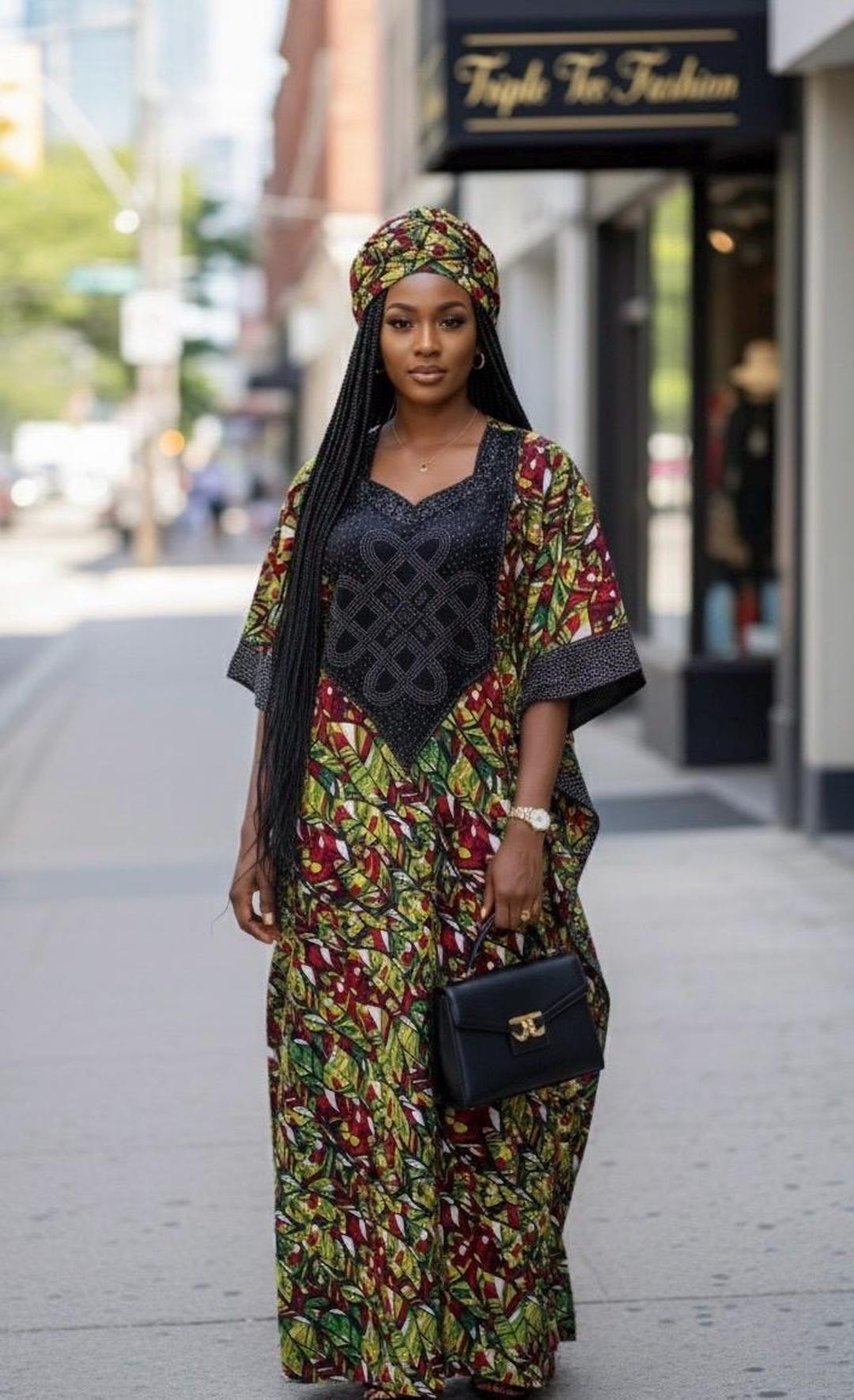 African Ankara Dress| Danshiki | Kaftan| Jalabiya| Rich Aunty ...