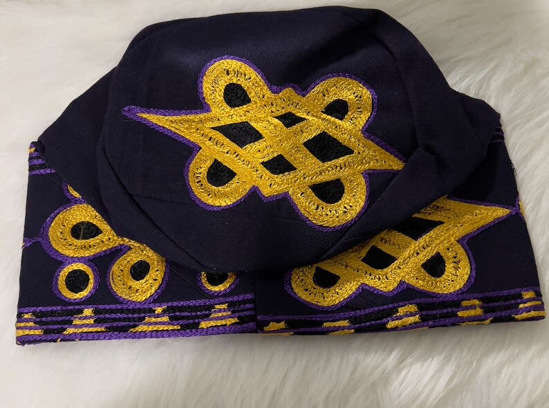 African Men Cap Fila Ijebu Men Aso Oke Cap Nigerian Men - Etsy