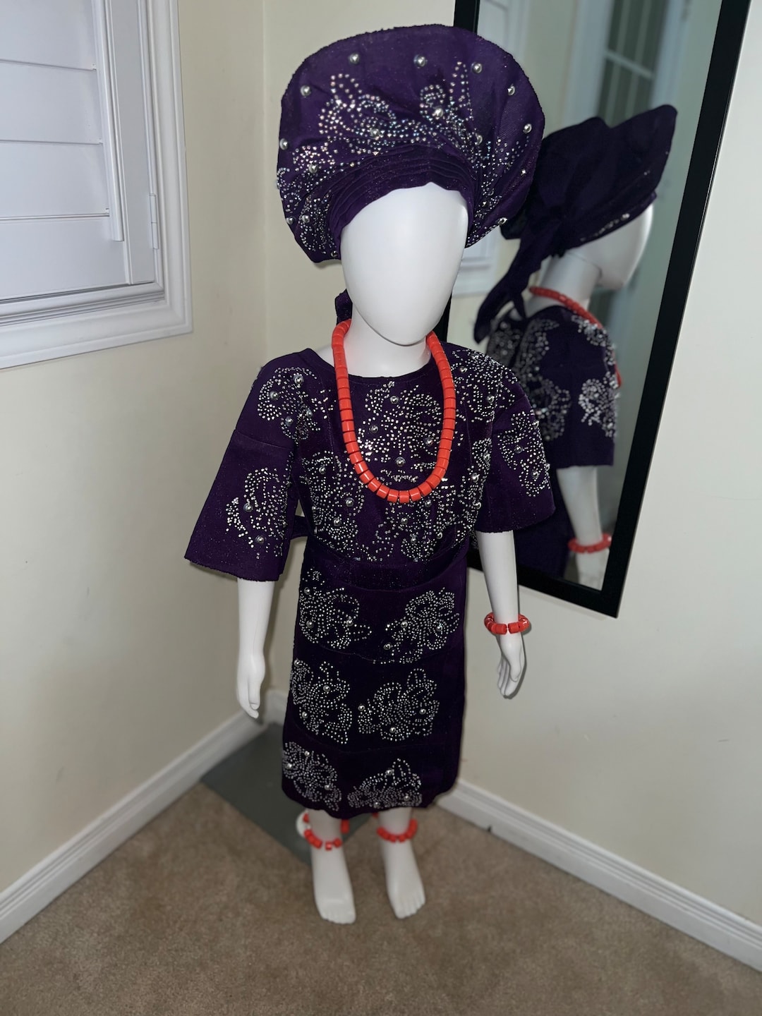 Beautiful African Baby Girl Aso Oke Wear Kids Iro and Buba Kids African ...