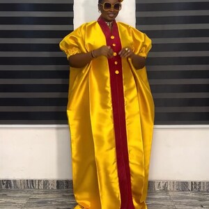 African Liquid Mikado Boubou| Danshiki | Kaftan| Jalabiya| Rich Aunty ...