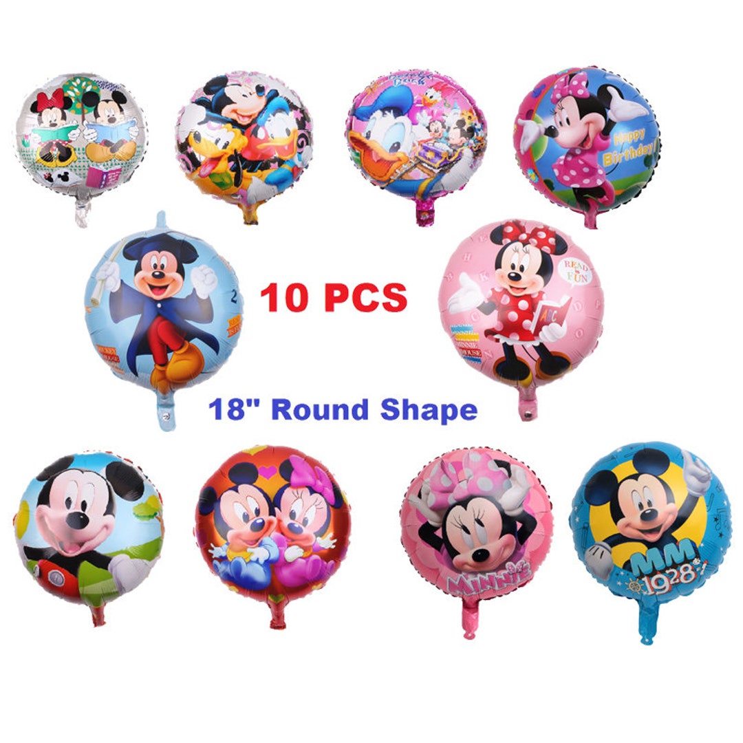 Kidsfavor Disney Mickey Mouse Balloons 18 for Girl - Etsy