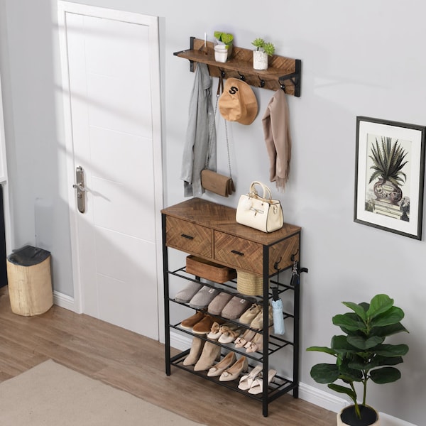 Entryway Shoe Rack - Etsy