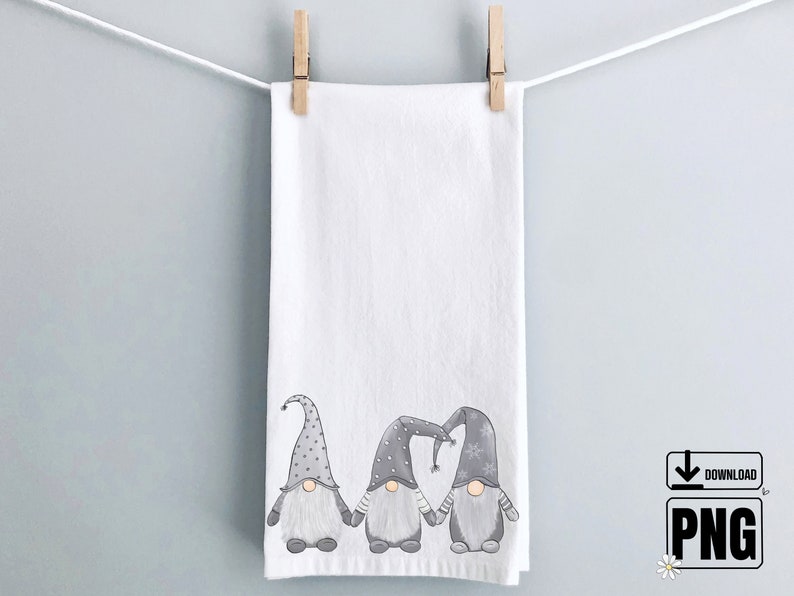 Winter Gnomes Clipart, Christmas Gnomes Clipart, Nordic Gnomes Clipart ...