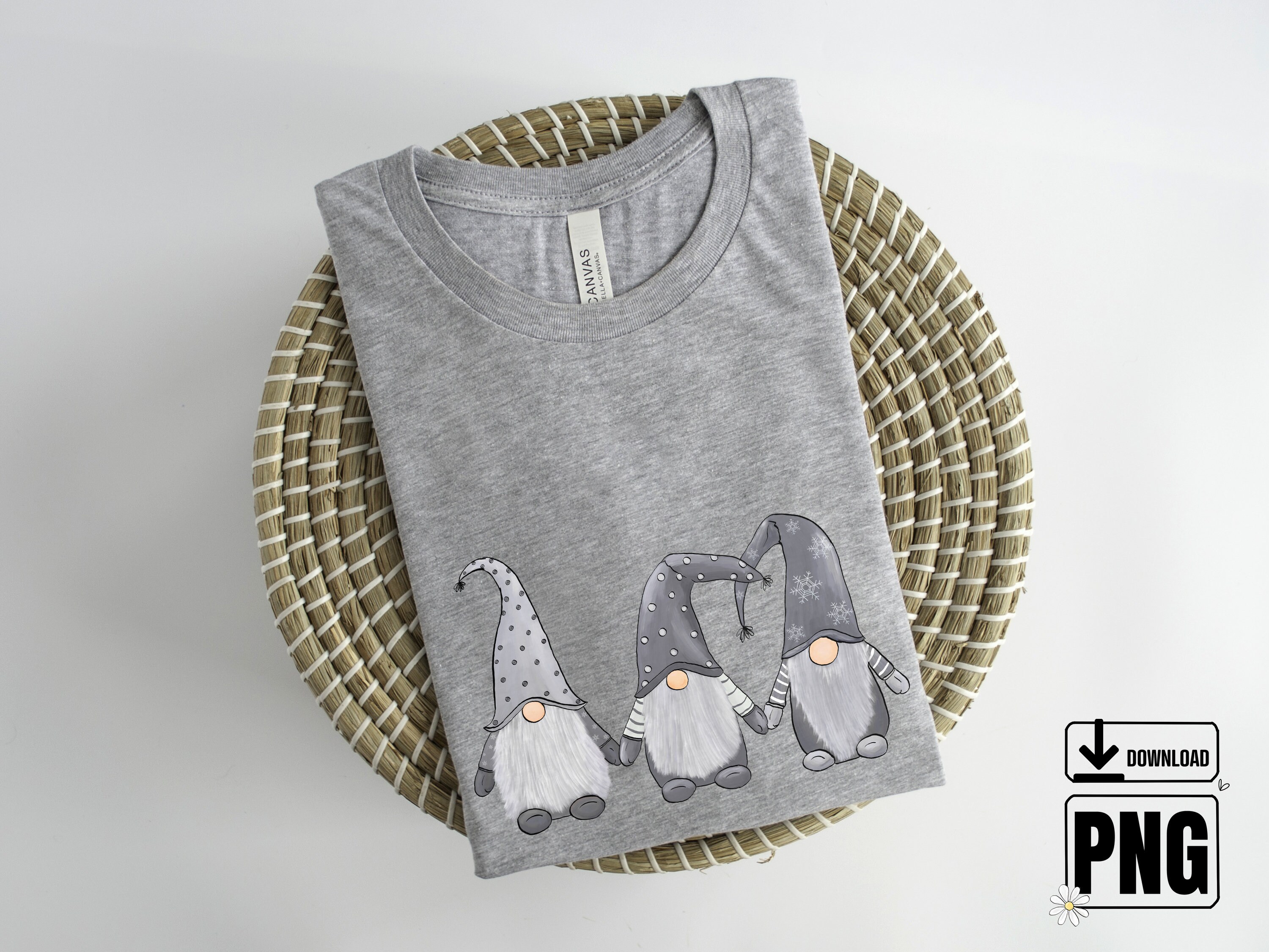 Winter Gnomes Clipart, Christmas Gnomes Clipart, Nordic Gnomes Clipart ...