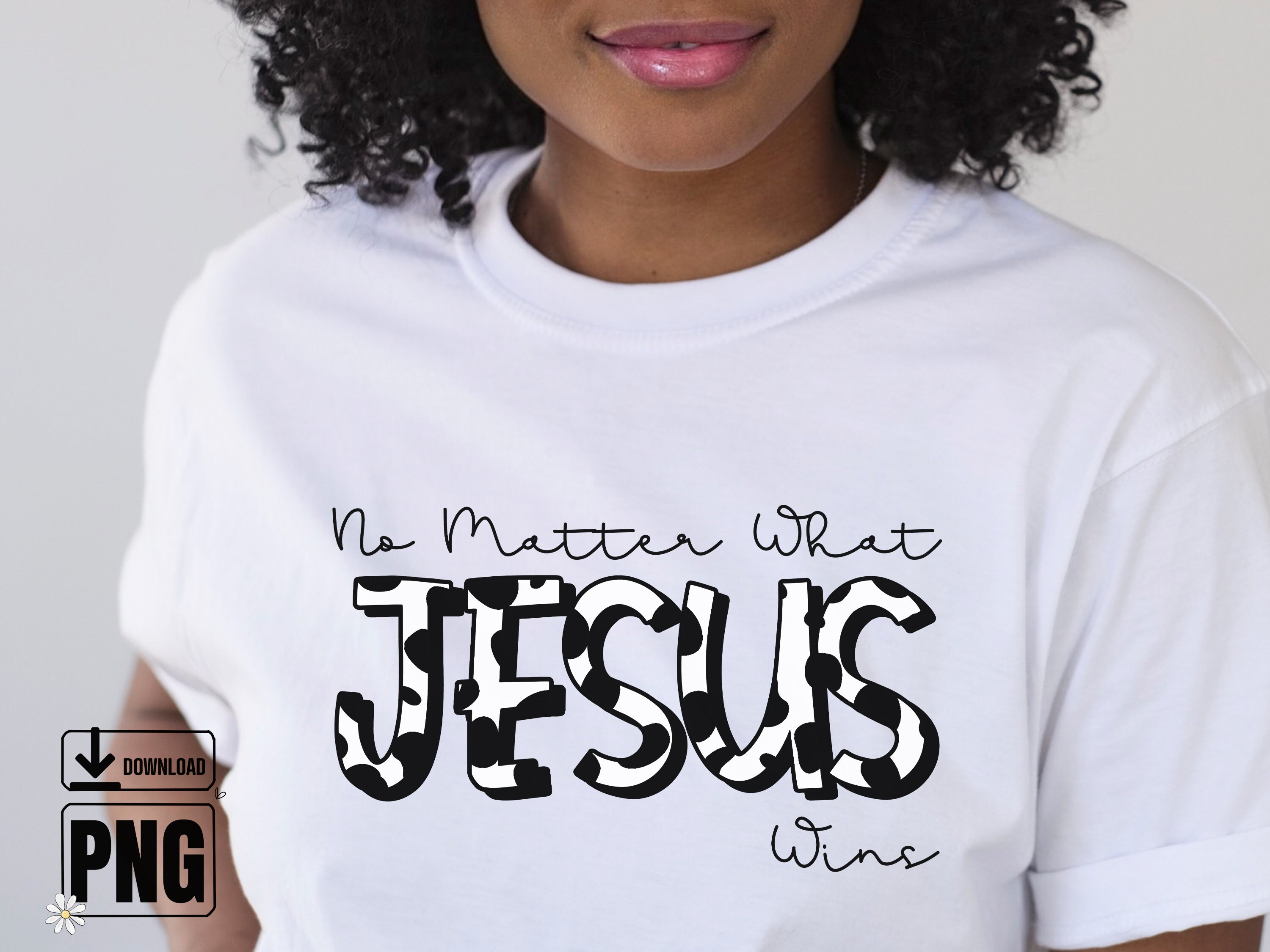 Jesus Wins, Kingdom Minded, PNG, Download, Black and White Design ...