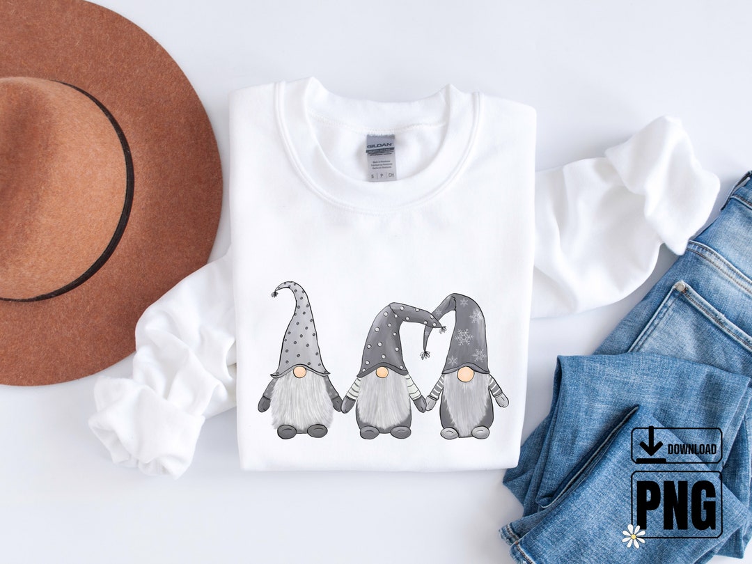 Winter Gnomes Clipart, Christmas Gnomes Clipart, Nordic Gnomes Clipart ...