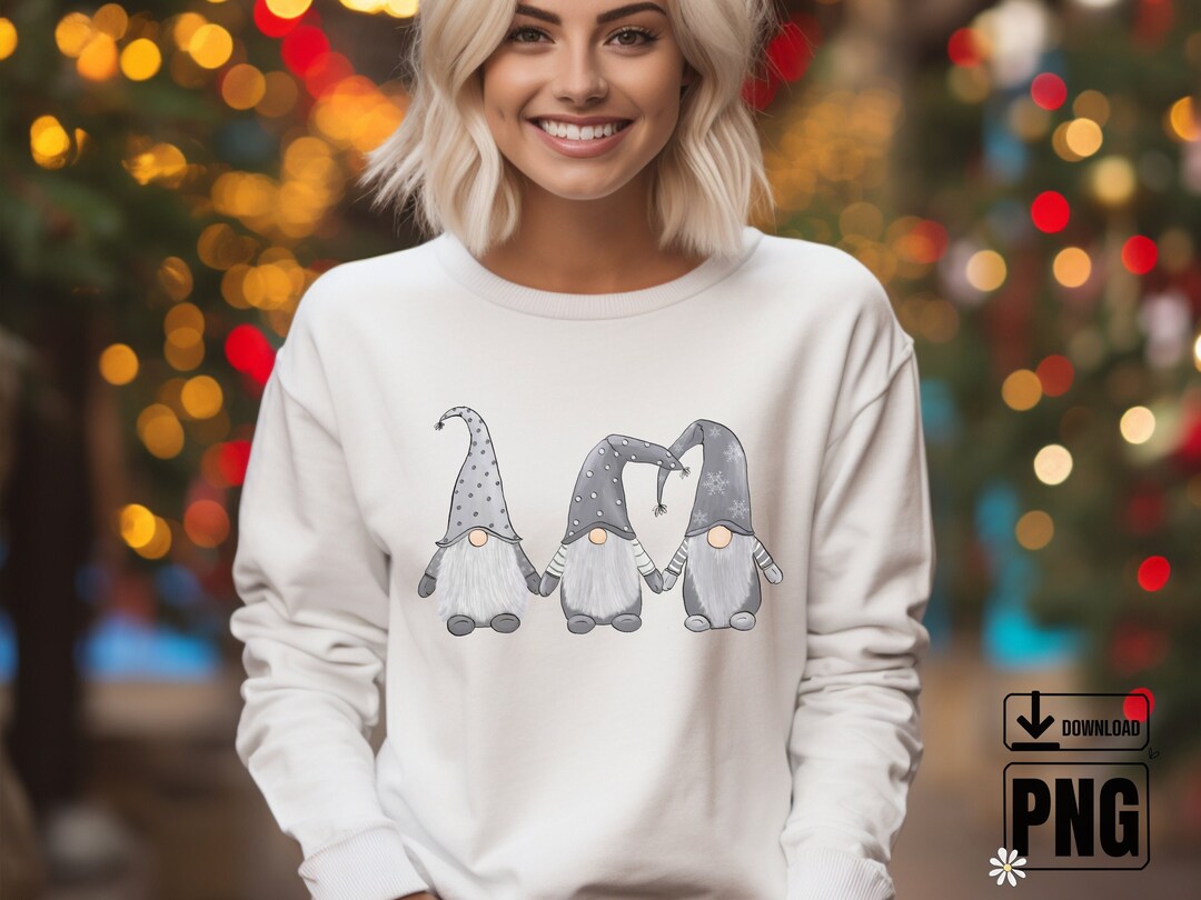 Winter Gnomes Clipart, Christmas Gnomes Clipart, Nordic Gnomes Clipart ...