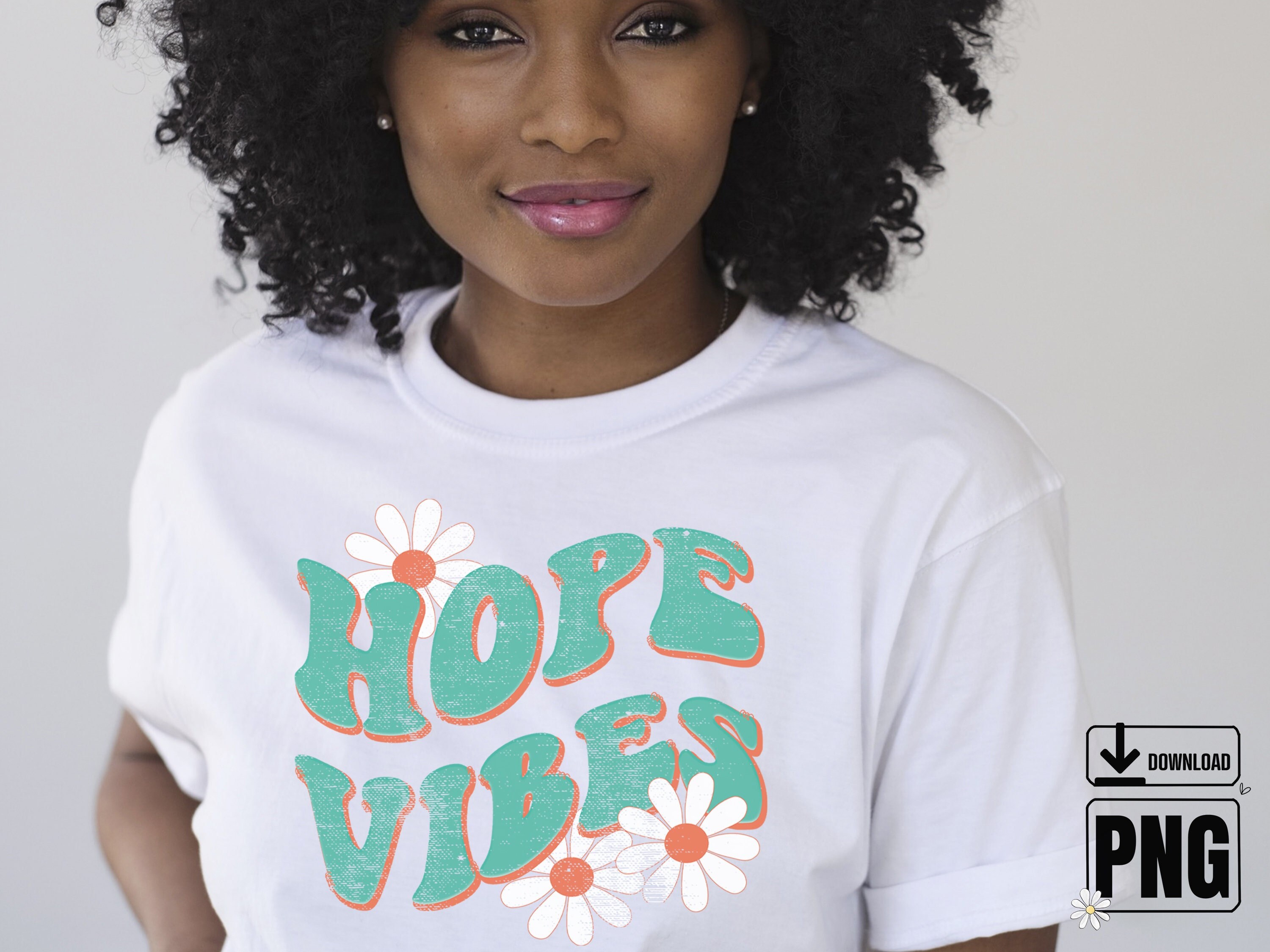 Hope Retro Hope Vibes Graphic Christian Png Christian Hope - Etsy