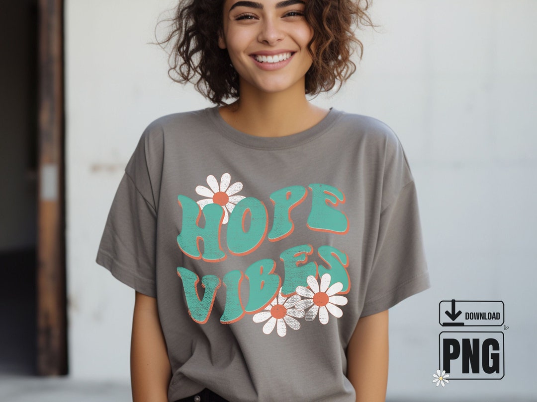 Hope, Retro Hope Vibes Graphic, Christian Png, Christian Hope Png ...