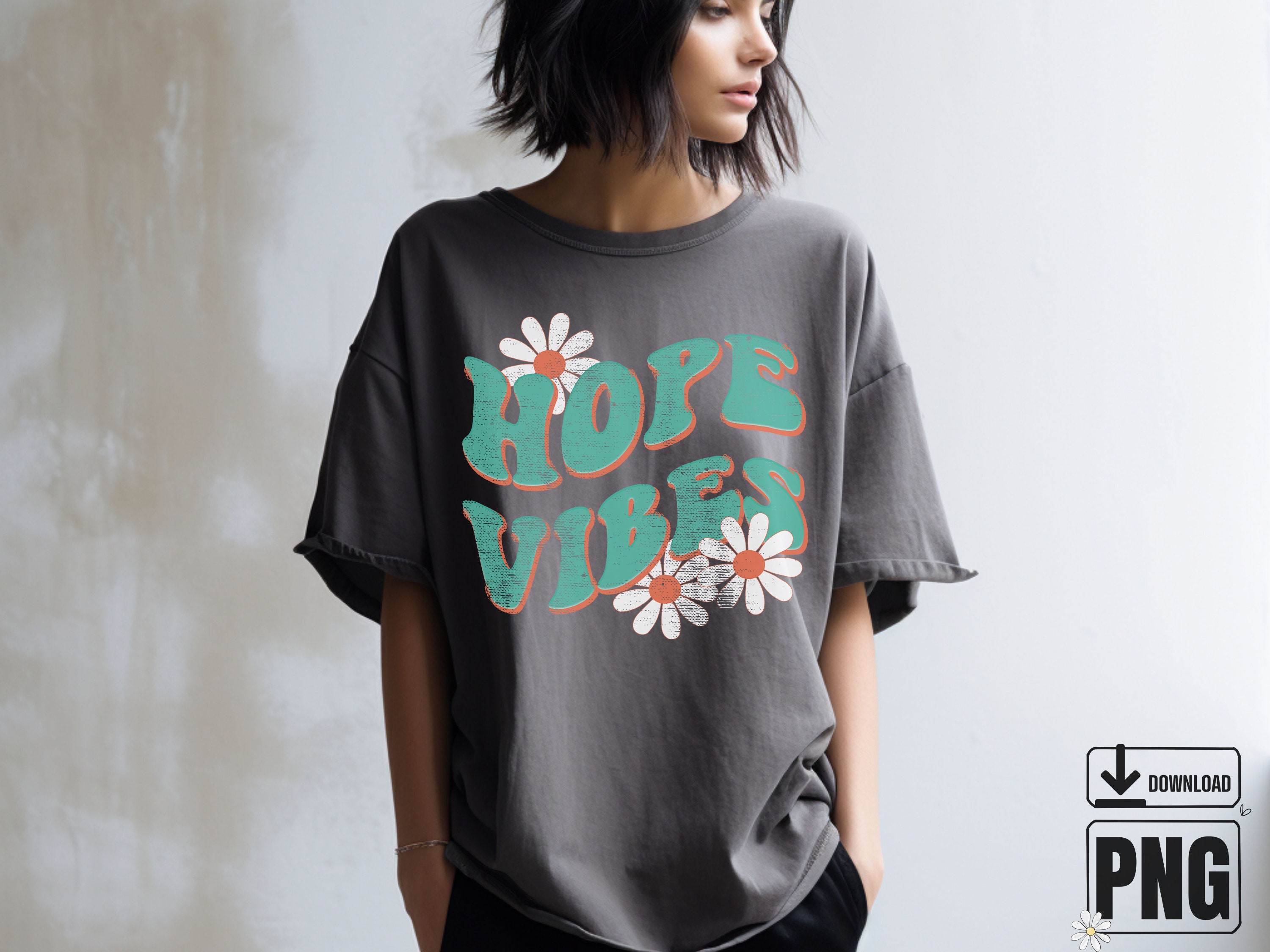 Hope, Retro Hope Vibes Graphic, Christian Png, Christian Hope Png ...
