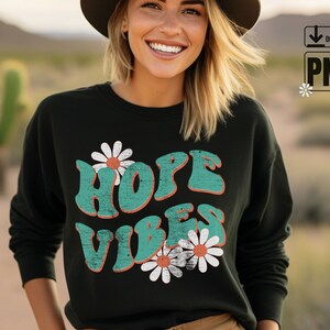 Hope, Retro Hope Vibes Graphic, Christian Png, Christian Hope Png ...