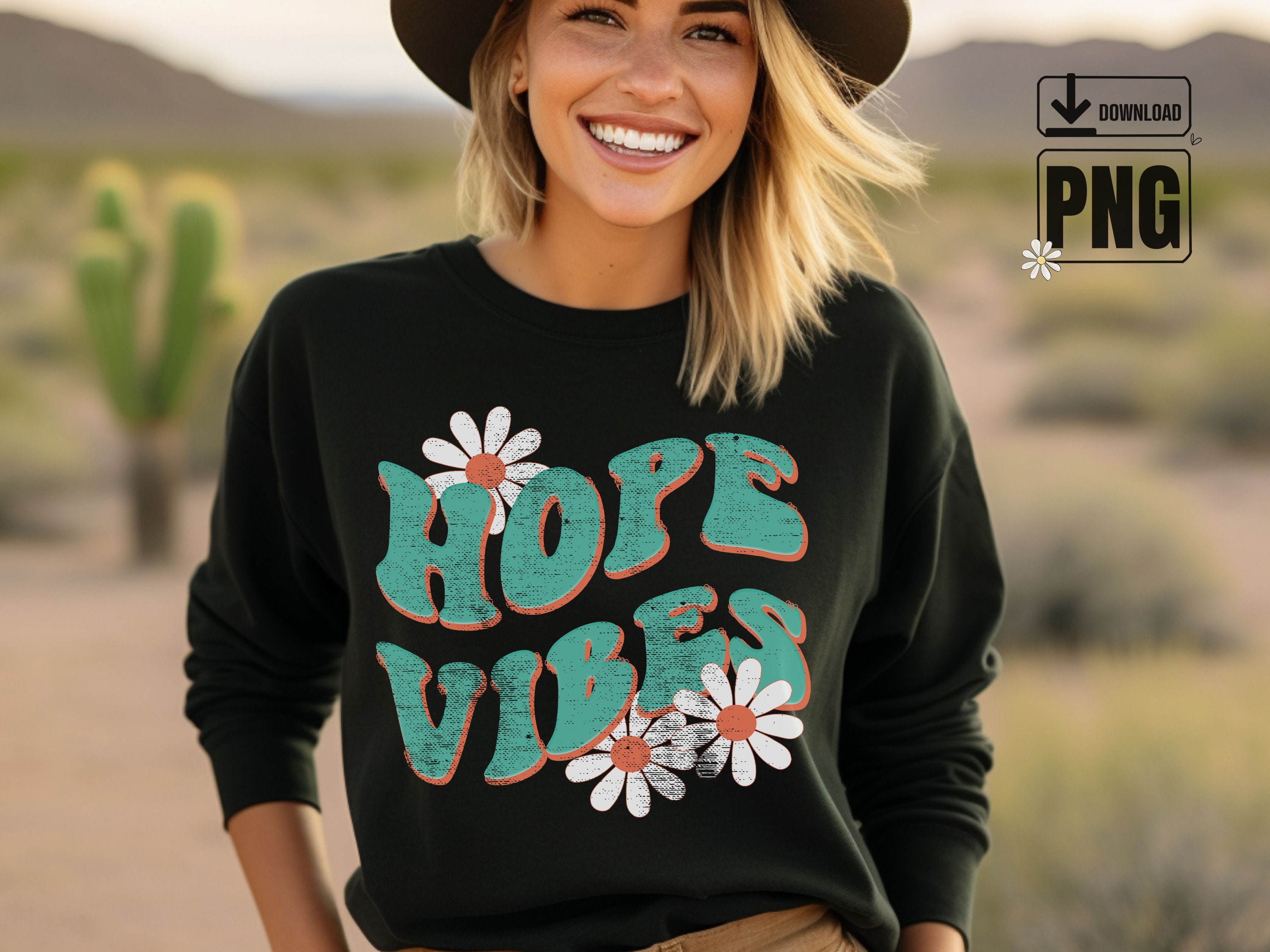 Hope, Retro Hope Vibes Graphic, Christian Png, Christian Hope Png ...