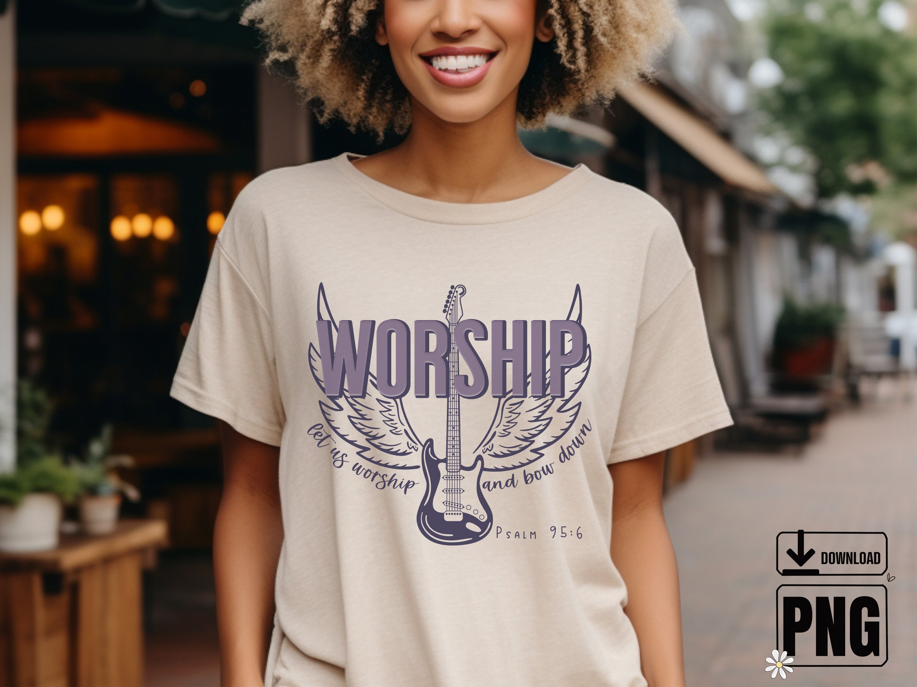 Worship PNG, Christian Worship PNG, Psalm 95:6, Faith Based Graphic ...
