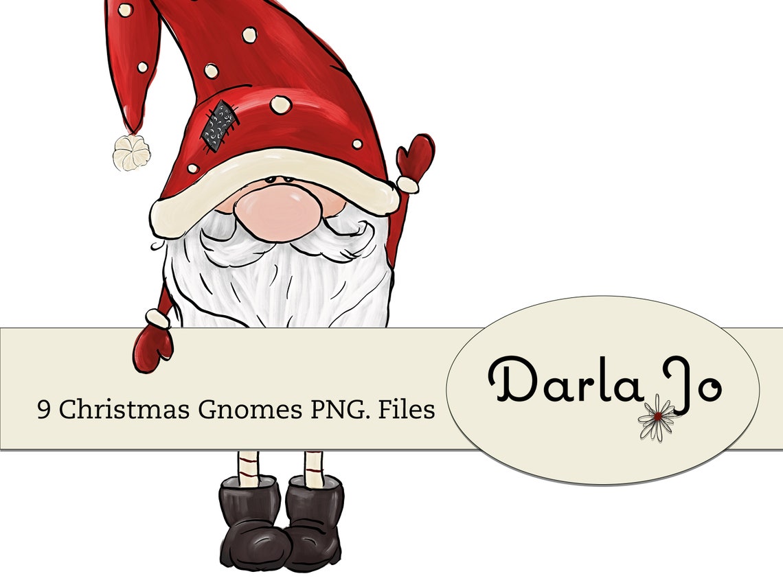 Christmas Gnomes Png Files Christmas Clipart Winter Clipart - Etsy