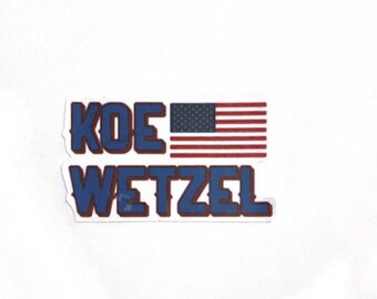 Koe Wetzel Decal - Etsy