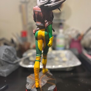 Rogue X-men Hand-painted Custom Resin Statue - CA3D - Etsy