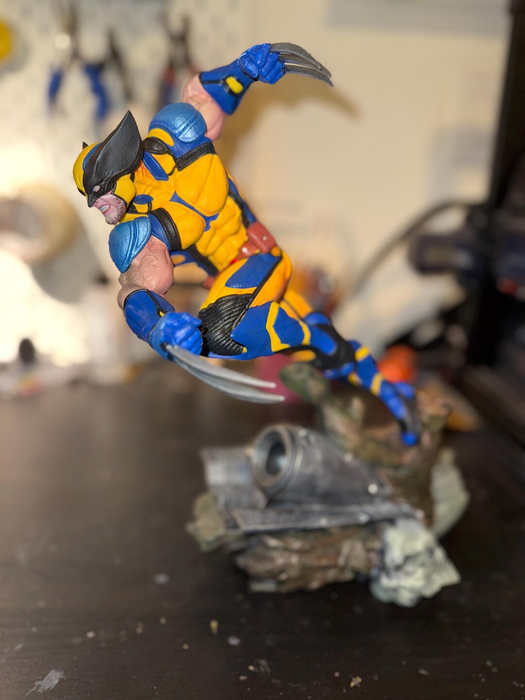 Wolverine by WICKED3D | 3D Printed Unpainted Resin Kit, Custom Scale ...