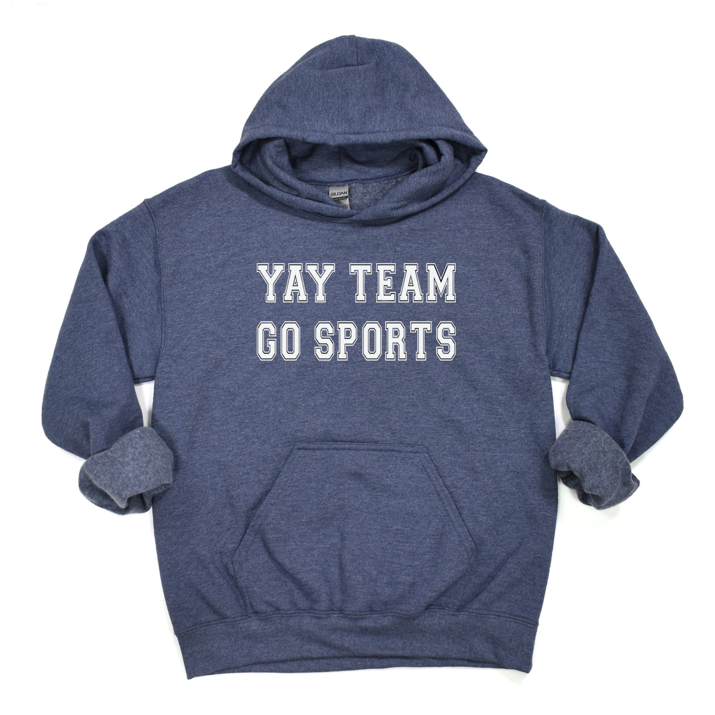 Yay Team Go Sports Hoodie, Tee, or Crewneck | Funny Sports Shirt ...