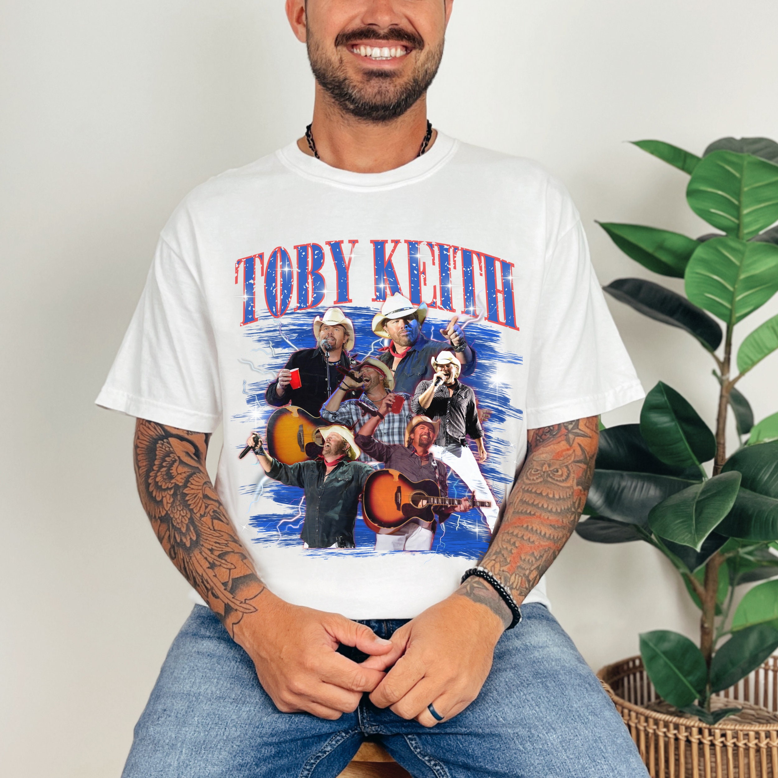 Toby Keith Tribute T-shirt Bootleg Rap Style Shirt Limited Edition ...