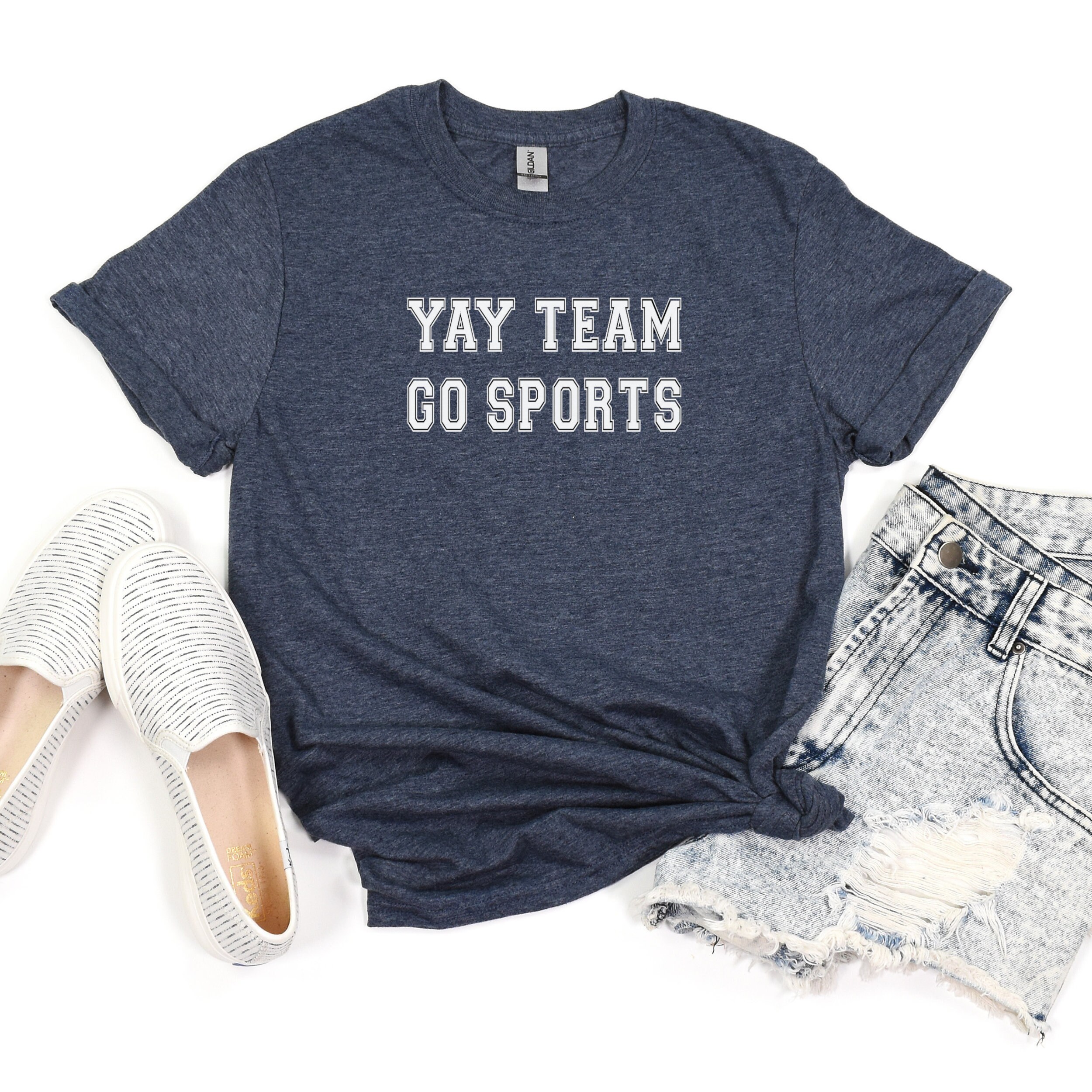 Yay Team Go Sports Hoodie, Tee, or Crewneck | Funny Sports Shirt ...
