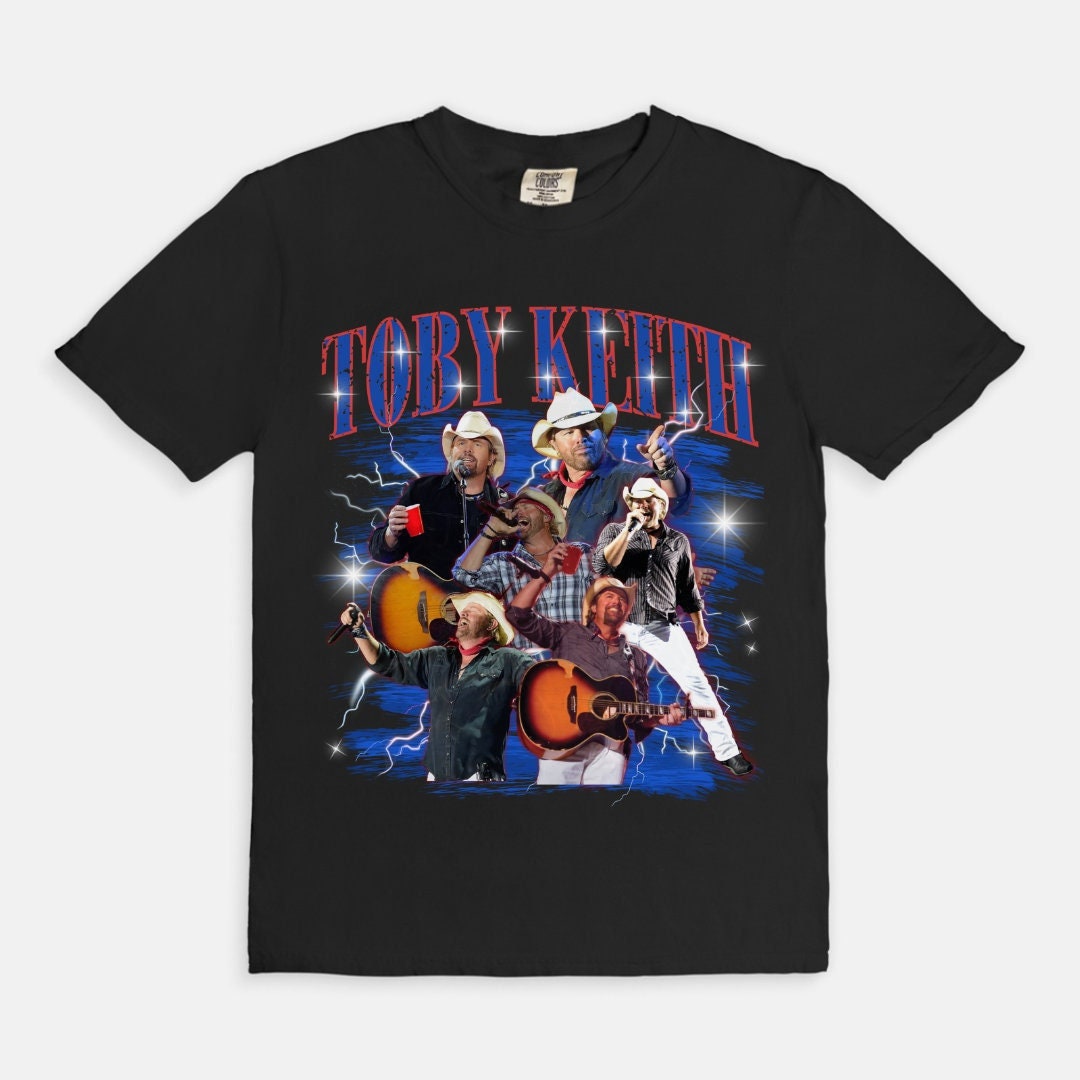 Toby Keith Tribute T-shirt Bootleg Rap Style Shirt Limited Edition ...