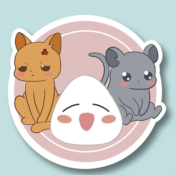 Rat Cat Sticker - Etsy