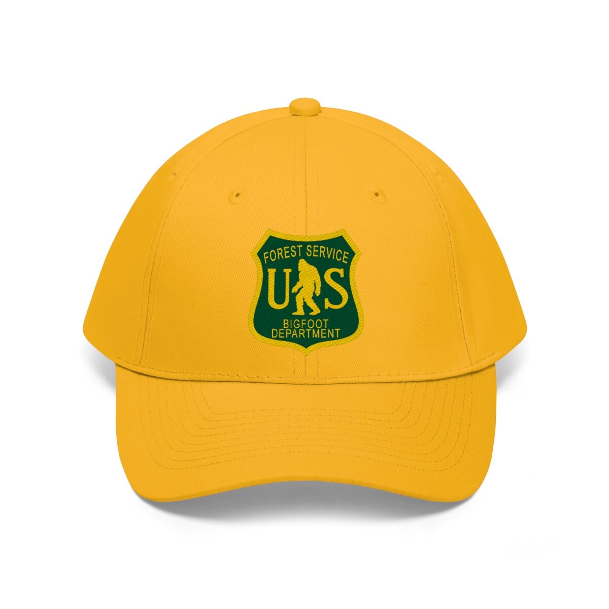 US Forest Service Bigfoot Department - Unisex Twill Hat sold by Toga ...