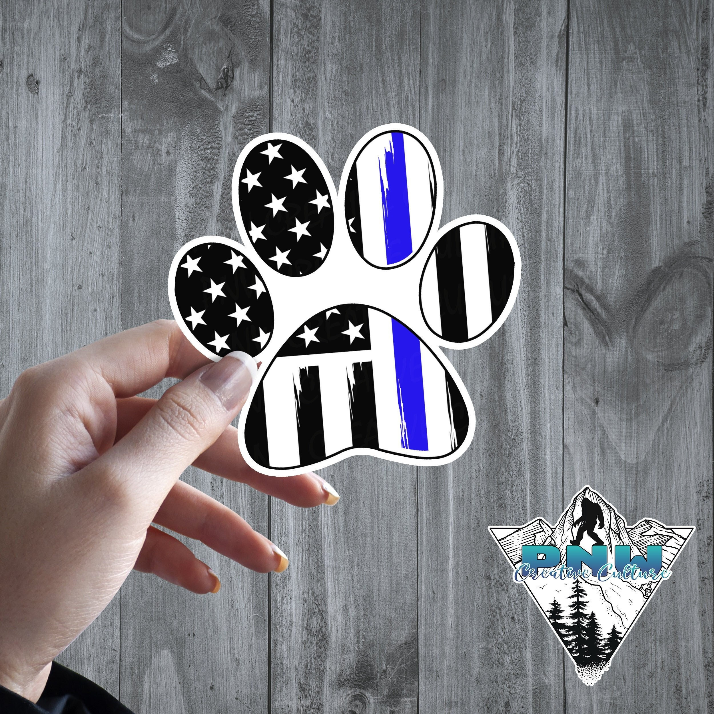 Blue Paws Matter - Sticker - High Quality & Water Resistant! Available ...