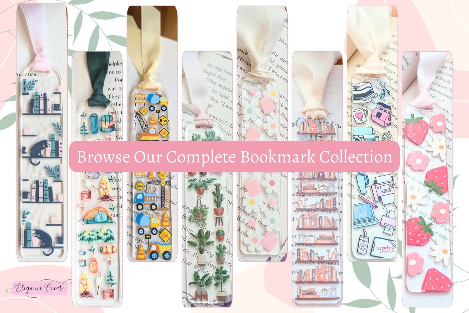 Capybara Bookmark: Acrylic Bookmark, Unique Gifts for Book Lovers, Cute ...